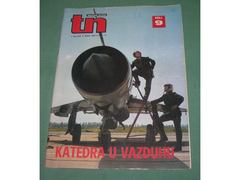 Tehničke novine br. 9, 1. maj 1978.