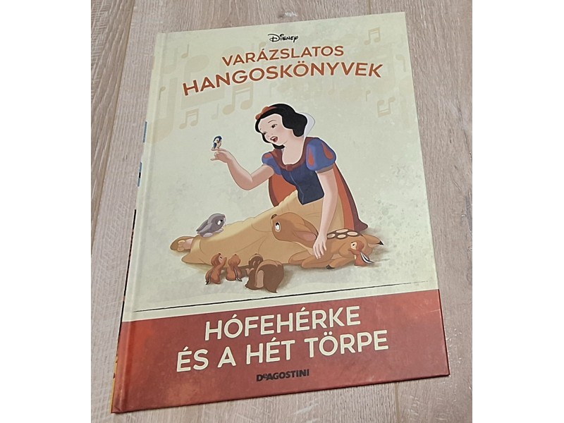 Zvučne priče:Snežana i 7 patuljaka, Knjiga na mađars