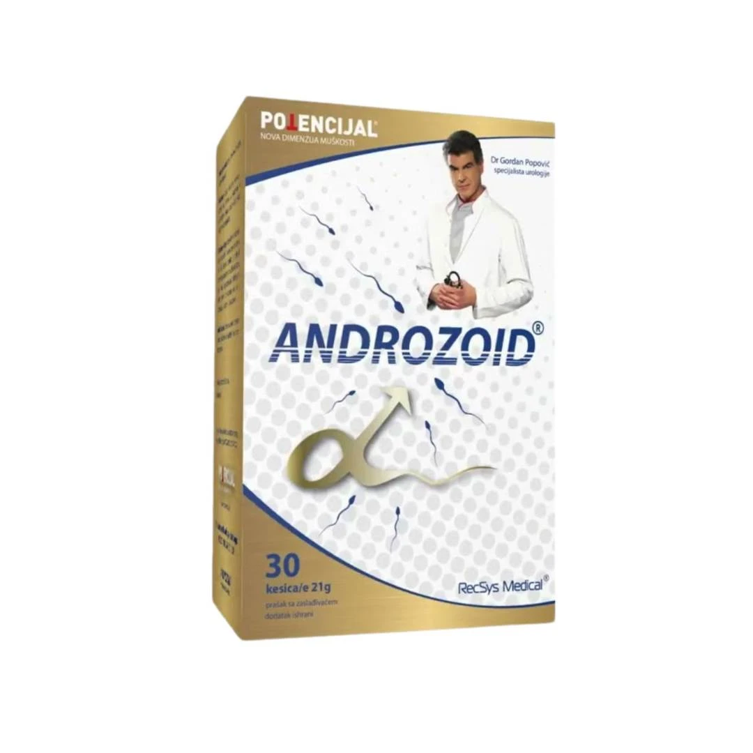 ANDROZOID® 30 Kesica za Mušku Plodnost