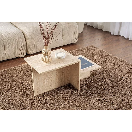 HANAH HOME STO ZA DNEVNU SOBU HARMONY TRAVERTINE CENA