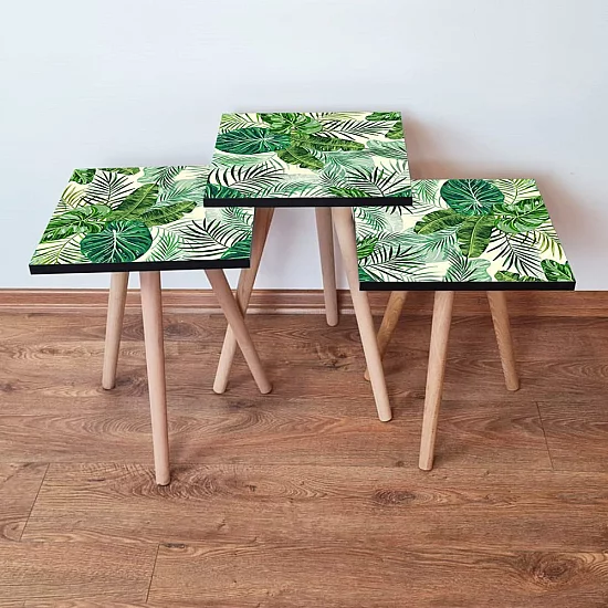 HANAH HOME SET 3 STOČIĆA 3SHP98 GREEN CENA