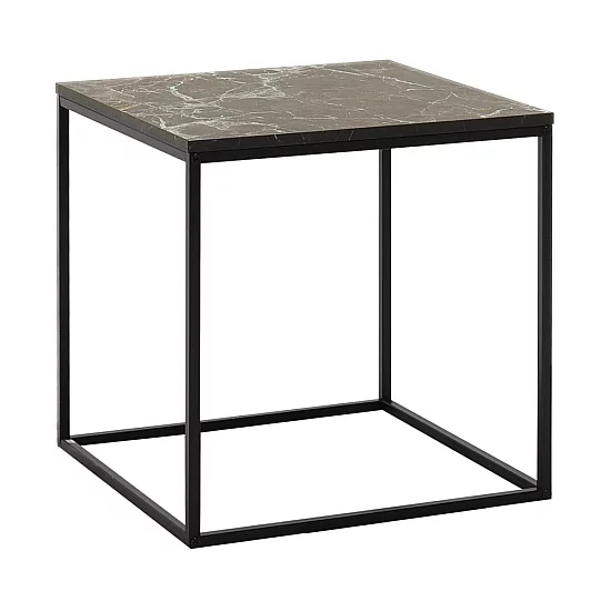 HANAH HOME SIDE TABLE U CRNO - MERMER BOJI SHP 950 QQ 1 CENA
