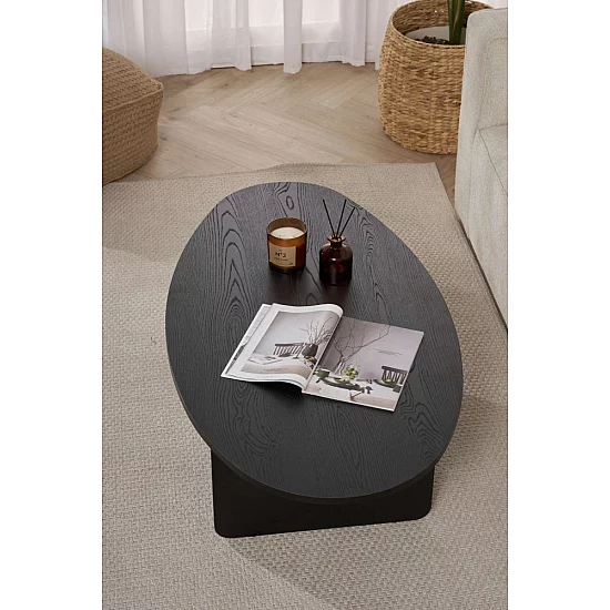HANAH HOME STO ZA KAFU ORBA WOOD BLACK
