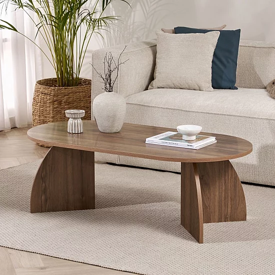 HANAH HOME STO ZA DNEVNU SOBU MELINA VENEZIA WALNUT