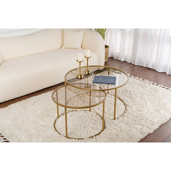 HANAH HOME SET STOČIĆA AURUM 80 60 GOLD BRONZE CENA