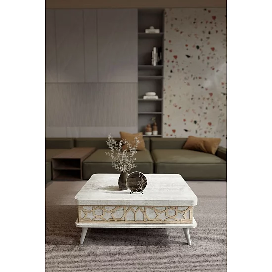 HANAH HOME STO ZA DNEVNU SOBU OTTOWA ADA ANTIQUE WHITE
