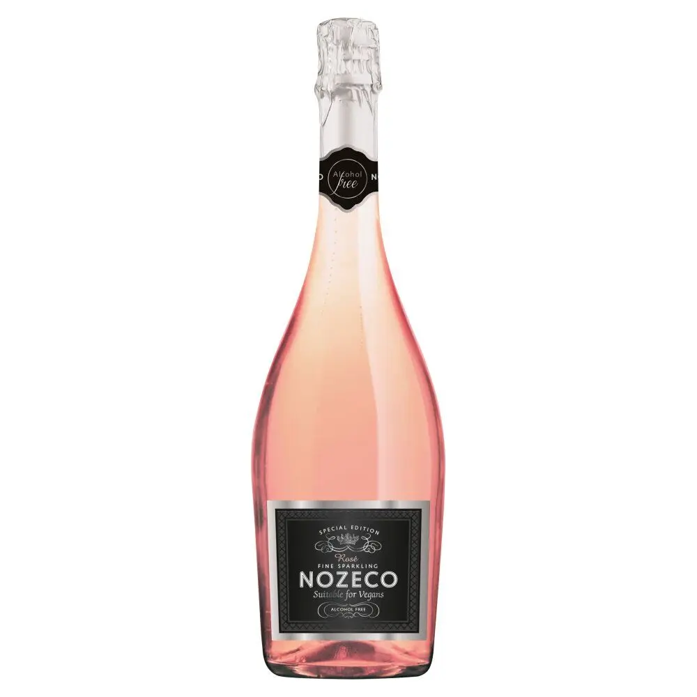 Bezalkoholno penušavo roze vino NOZECO 0,75