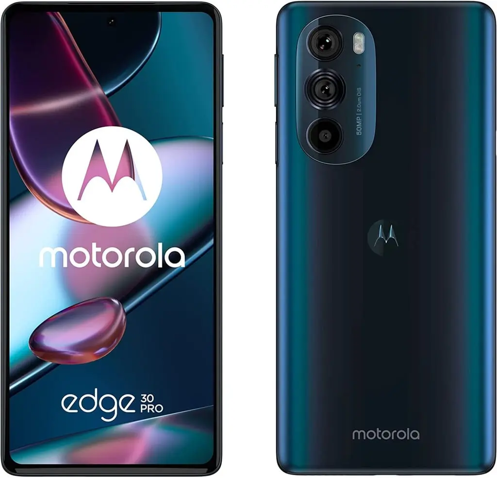 Moto Refabrikovani mobilni telefon Edge 30 Pro 5G, 6.7", 2400 x 1080, 144 Hz, 50 MP, 60 MP, 12/256GB, Plavi