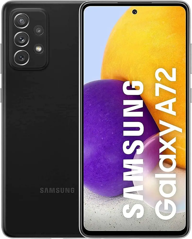 Samsung Refabrikovani mobilni telefon Galaxy A72 4G, 6.7", 2400 x 1080, 90 Hz, 64 MP, 32 MP, 6/128GB, Crni