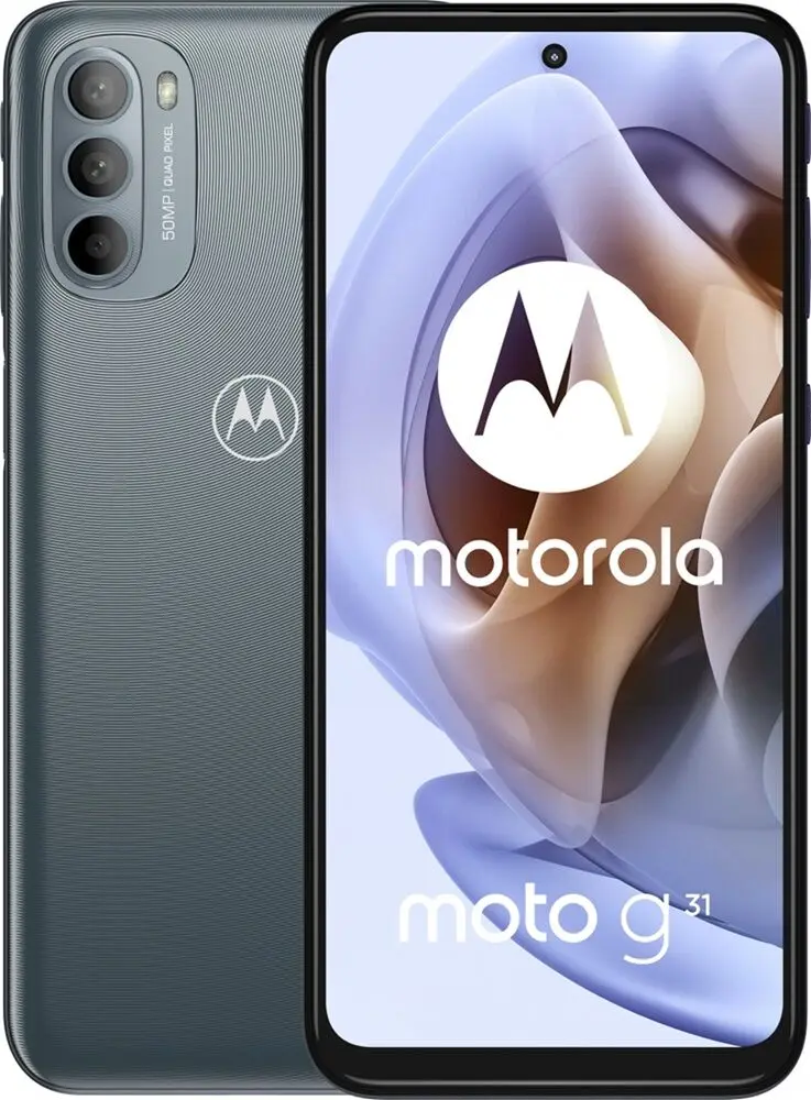 Moto Refabrikovani mobilni telefon Moto G31 4G, 6.4", 2400 x 1080, 60 Hz, 50 MP, 8 MP, 4/64GB, Sivi