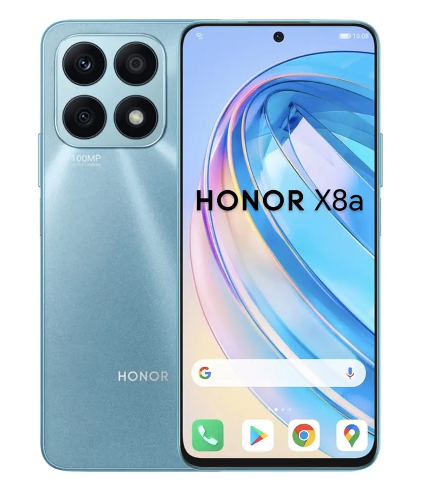 Honor Refabrikovani mobilni telefon X8a 4G, 6.7", 2388 x 1080, 90 Hz, 100 MP, 16 MP, 6/128GB, Cijan