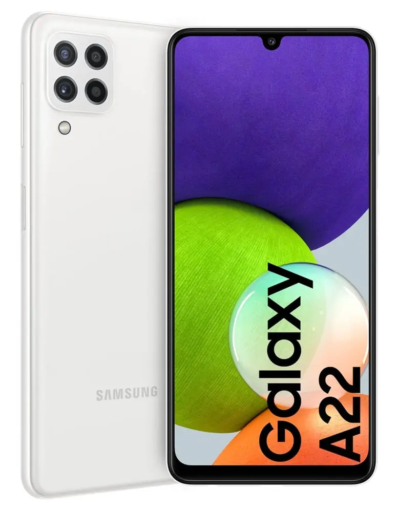 Samsung Refabrikovani mobilni telefon Galaxy A22 5G, 6.6", 2408 x 1080, 90 Hz, 48 MP, 8 MP, 4/64GB, Beli