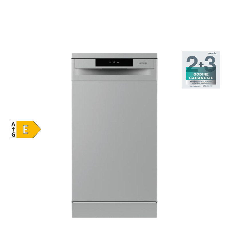 Gorenje mašina za pranje sudova GS520E15S + poklon Somat Gel i Machine Cleaner