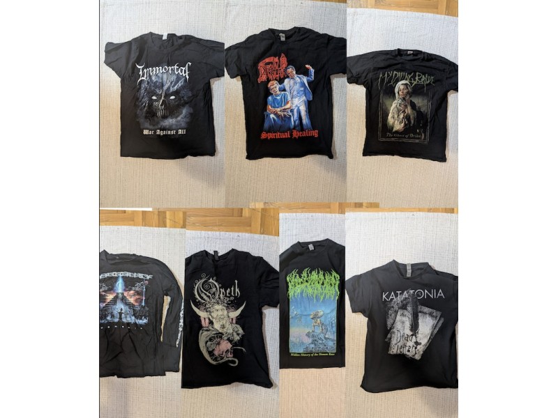 Originalni Metal Lot (7 kom.) - Metal Majice