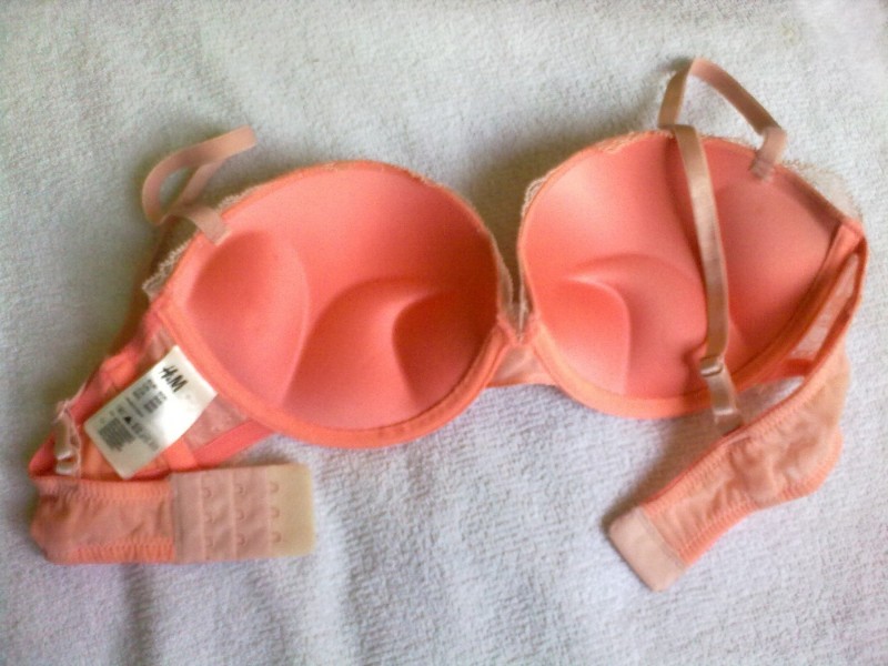 H&M cipkani extra push up grudnjak, 80B