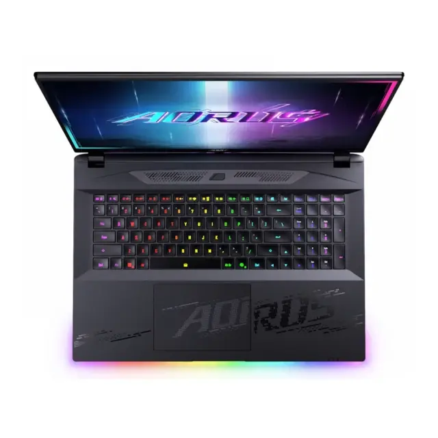 Gigabyte Laptop AORUS MASTER 18 BZH 18", QHD+, 240Hz, 1200nits, Core Ultra 9 275HX, 32GB RAM, 2TB SSD, GeForce RTX 5090 24GB, RGB Backlit, Windows 11 Pro