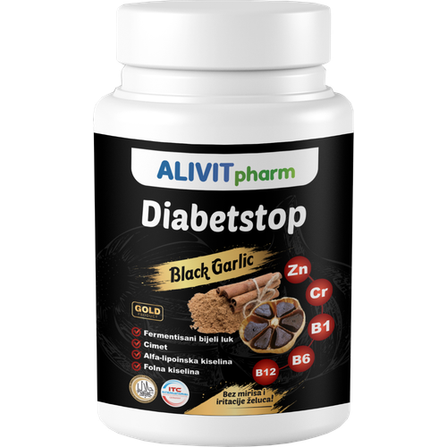 Alivit Black Garlic Diabetstop 90 cps