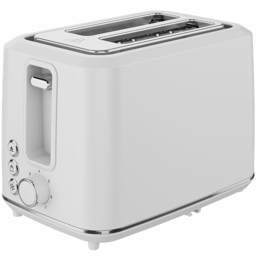 Electric Toaster, white, 220-240V, 50-60Hz, 920-1080W, 2 slots, 3 modes, 7 browning levels