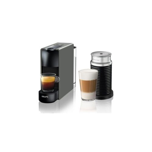 NESPRESSO Essenza Mini Gray & Aeroccino Aparat za kafu