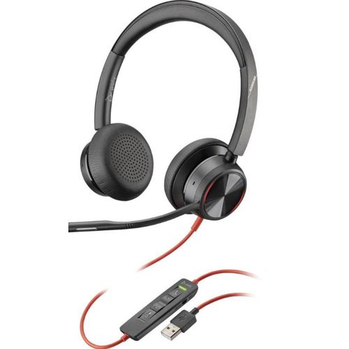 Slušalice sa mikrofonom Plantronics 8225 BW8225-M USB-A