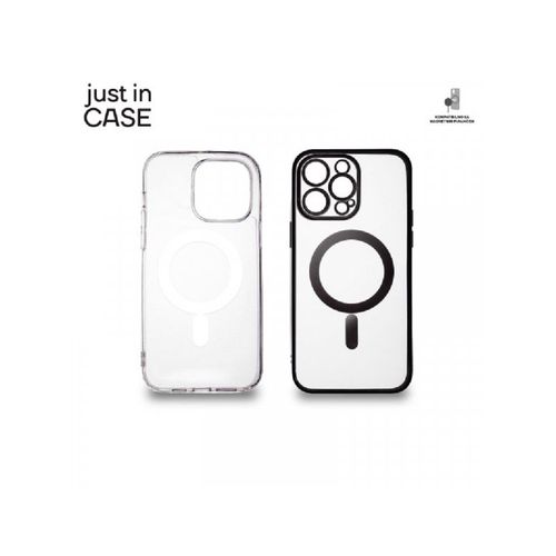 JUST IN CASE 2u1 Extra case MAG MIX paket CRNI za iPhone 14 Pro Max