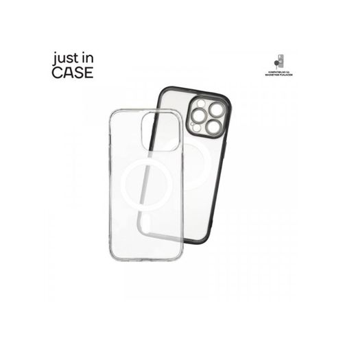 JUST IN CASE 2u1 Extra case MAG MIX paket CRNI za iPhone 15 Pro Max