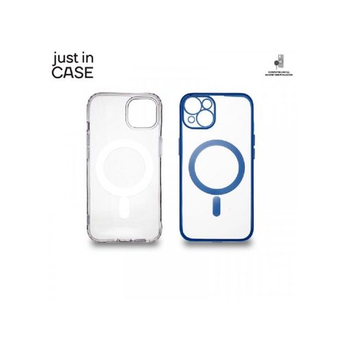 JUST IN CASE 2u1 Extra case MAG MIX paket PLAVI za iPhone 13