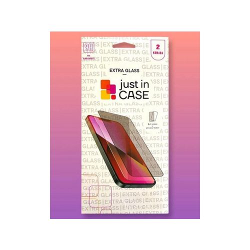 JUST IN CASE 2u1 Extra Glass Privacy Zaštitna Stakla za iPhone 15 Pro Max