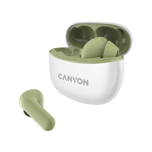 CANYON TWS-5 Bluetooth Slušalice - Zelene