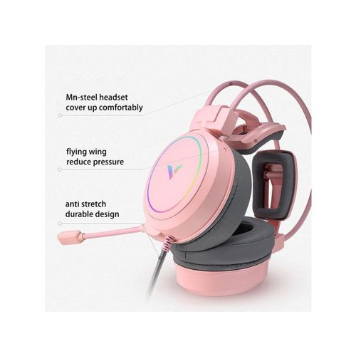 RAPOO Slusalice Gaming VH610 7.1 USB roze