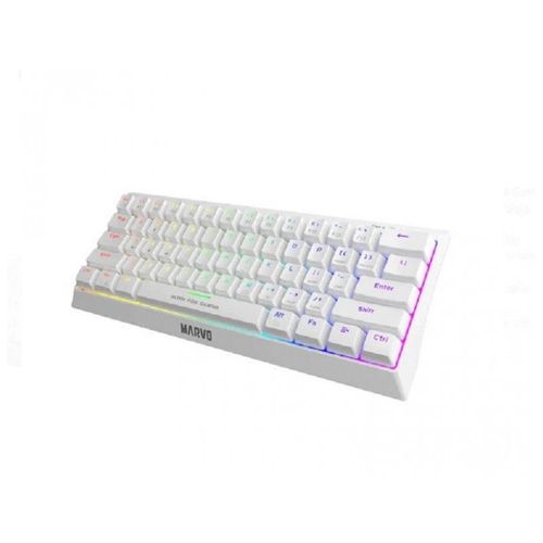 MARVO Bela gaming tastatura KG962WH