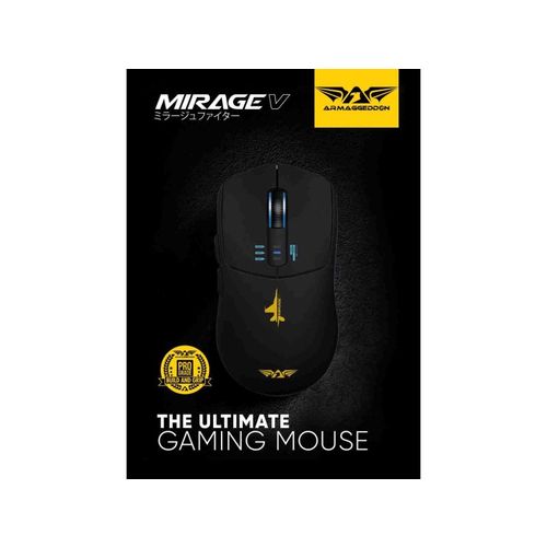 ARMAGGEDDON Mirage V Bežični/BT Gaming Miš Crni