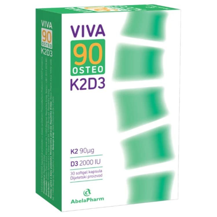 Viva K2D3 90 Osteo 30 kapsula