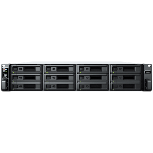 Synology RackStation RS2423+, Rack 2U, 12-bay 3.5''/2.5" SATA HDD/SSD, AMD Ryzen V1780B 4-core 3.35(base)/3.6 (turbo)GHz,8 GB DDR4 ECC UDIMM,2 x RJ-45 1 GbE LAN,1 x RJ-45 10 GbE LAN,2xUSB 3.2, eSA...