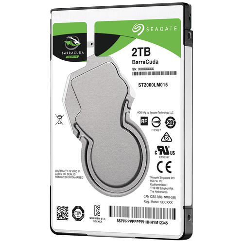 HDD 2.5" SEAGATE 2TB SATA3 128MB Barracuda ST2000LM015