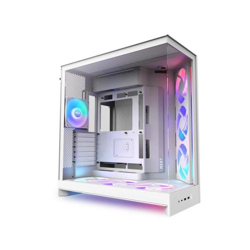 NZXT H9 Flow RGB+ Gaming kućište belo CM-H92FW-P1