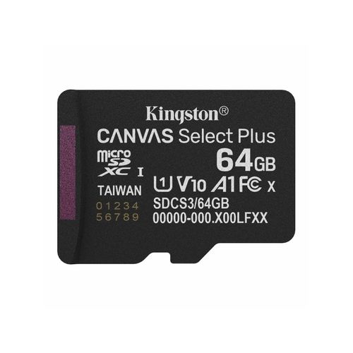 KINGSTON 64GB MicroSD Kartica - Canvas Select Plus (SDCS3/64GBSP)