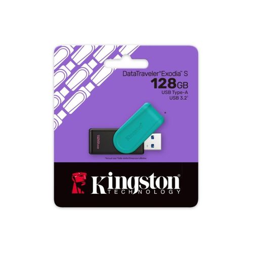 KINGSTON 128GB DataTraveler Exodia S USB 3.2 Gen1