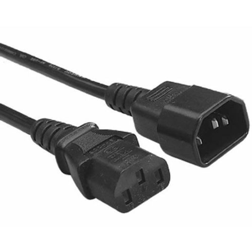 Kabl E-Green za Napajanje Naponski C13 - C14 (UPS - PC) 3m crni