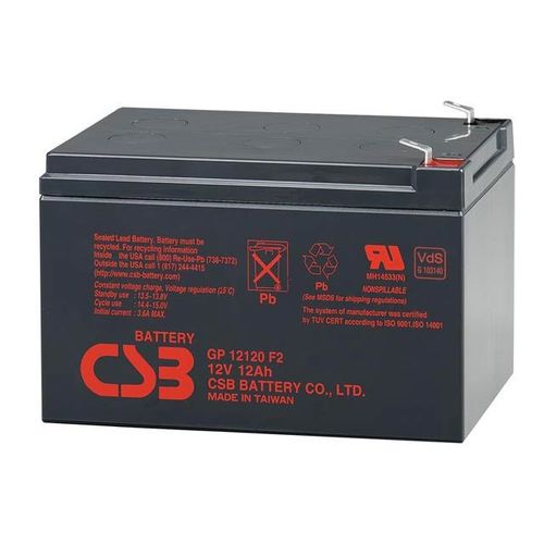 UPS Battery CSB 12V- 12 Ah GP12120 F2 - garancija 2 god.
