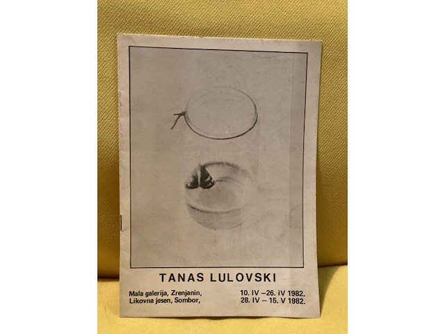 TANAS LULOVSKI katalog 1982.