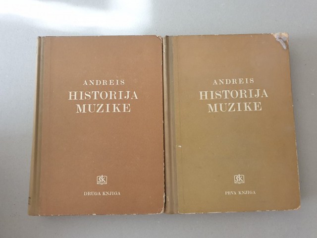 Historija Muzike I-II. Josip Anrdeis, Istorija Muzike