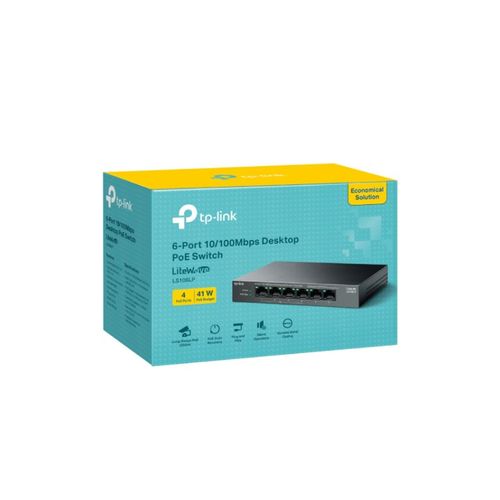 TP LINK LS106LP 6-portni 10/100 Mbps Desktop Switch