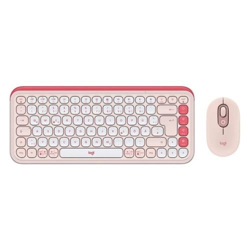 LOGITECH POP Icon Combo US Tastatura u Roze Boji