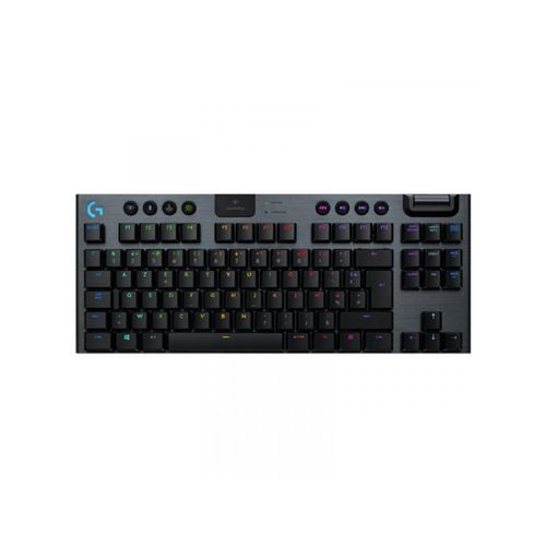 LOGITECH Bežična gejmerska tastatura G915 TKL Lightspeed Wireless (Crna)