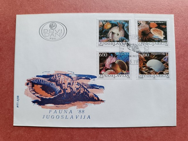 FDC - 8/88 Fauna