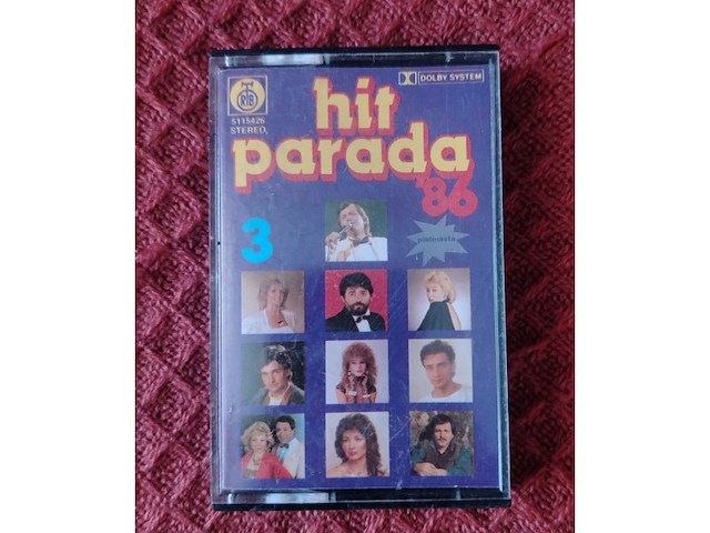 Hit parada 3-1986-Miroslav Ilic, Zorica Brunclik, Vasil