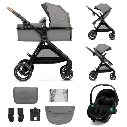 Kinderkraft Esme Pro Kolica Za bebe 3u1 Gray