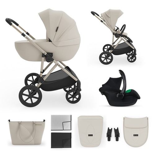 Kinderkraft Kolica 3U1 Prime 3 Beige