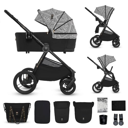 Kinderkraft Kolica Za Bebe Set 2U1 Nea 2 Lunar Black Bizuu